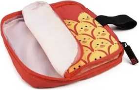 Iris Barcelona Dětský termoobal na sandwich Zipper 0,5 l červený / Ter