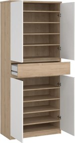 FALCO Botník Simplicity 210 jackson hickory/bílá