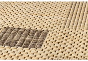 koberec SISAL FLOORLUX 20079 mais / káva velikost 160x230 cm | krásné koberce cz