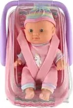 TEDDIES Panenka miminko v nosítku / 20 cm / Plast / od 3 let