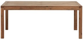 OnaDnes -20% Hnědý dubový rozkládací jídelní stůl Kave Home Briva 200/280 x 100 cm