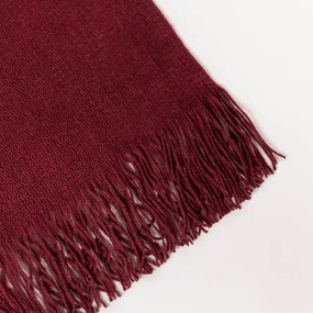 Deka FINNS bordó s třásněmi 241714