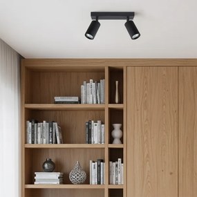 Brilagi - LED RGBW Stmívatelné bodové svítidlo SELE MODERN 2xGU10/4,8W/230V černá