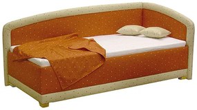 Čalouněná postel - jednolůžko MONTE 200x90 cm