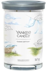 Yankee Candle – Signature Tumbler svíčka Clean Cotton (Čistá bavlna) Velikost: velká 567 g