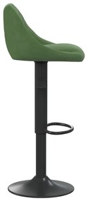 Petromila Barová židle tmavě zelená samet