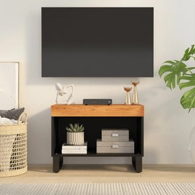 TV skříňka 60 x 33 x 43,5 cm masivní akáciové dřevo - Default Title