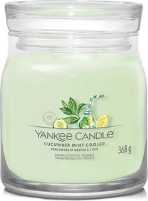 Yankee Candle Signature svíčka Cucumber Mint Cooler Velikost: střední 368 g