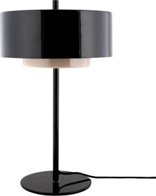 Černá kovová stolní lampa (výška 50 cm) Grato Anillo – Leitmotiv