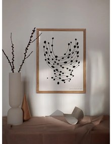 Plakát 30x40 cm Dancing Dots – Leise Dich Abrahamsen – The Poster Club