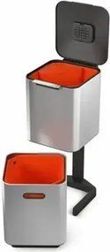 Joseph Joseph Totem koš na tříděný odpad stříbrná / 40 l