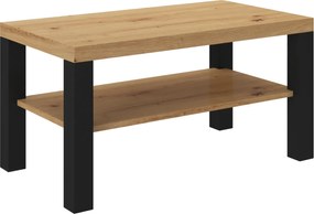 ADRK Konferenční stolek GOMEZ ART-BM 100, dub artisan/černá mat