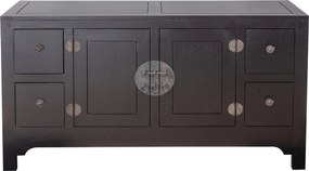Komoda Modern 137x45x76cm black