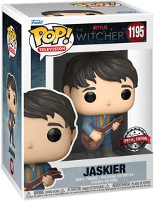 Funko pop tv: witcher- jaskier (green outfit)