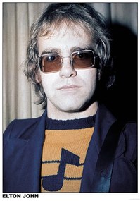 Plakát, Obraz - Elton John - London, (59.4 x 84.1 cm)