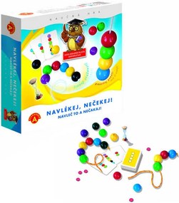 ALEXANDER Hra vzdělávací Navlékej, nečekej! *SPOLEČENSKÉ HRY* 29000411