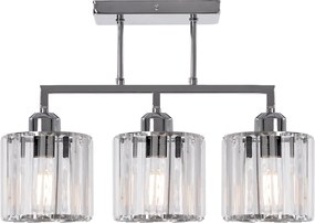 Toolight - Stropní svítidlo GLAMOUR 3xE27 392228, chromová, OSW-09685