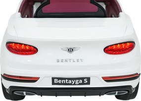 Elektrické autíčko Bentley Bentayga S bílé