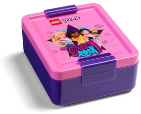 Set láhve na vodu a boxu na svačinu LEGO® Friends Girls Rock