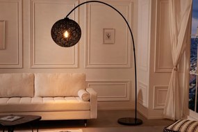 Černá stojací lampa Cocooning 205 cm