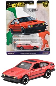 Hw prémiové auto velikáni alfa romeo gtv6 3.0, mattel hrv80