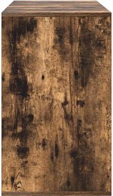 Servírovací skříň Kouřový dub 120 x 41 x 75 cm Kompozitní dřevo 3333910