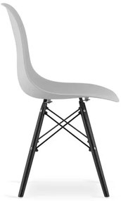 Židle OKSANA - černá/šedá