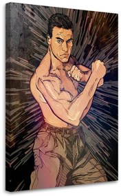 Gario Obraz na plátně Jean-Claude Van Damme - Nikita Abakumov Rozměry: 40 x 60 cm