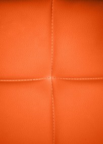 Konferenční židle Canada B umělá kůže – oranžová