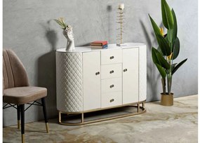 Designová komoda Pembroke 120 cm bílá