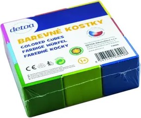 Detoa Barevné kostky 9 ks / od 1 roku