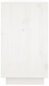 Příborník Lytton - masivní borové dřevo - 111x34x60 cm | bílý