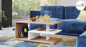 Casarredo - Komfort nábytek Konferenční stolek LINK 90x50 cm dub sonoma/bílá