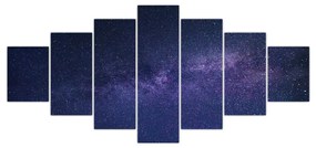 Obraz galaxie (210x100 cm)