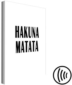 Obraz Hakuna Matata (1 kus) vertikální