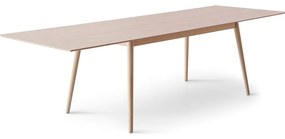 Rozkládací jídelní stůl s deskou v dubovém dekoru v přírodní barvě 100x210 cm Meza – Hammel Furniture