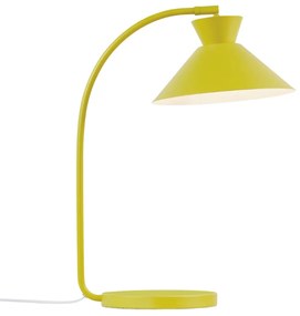 Nordlux Žlutá kovová stolní lampa Dial