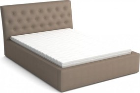 Casarredo - Komfort nábytek Čalouněná postel ANTONIO 160x200, výběr ekokůže | potah: soft 17