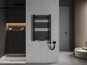 Mexen Ares, elektrické topné těleso 900 x 600 mm, 400 W, černá, W102-5900-600-6400-70