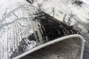 Berfin Dywany, Kusový koberec Zara 9662 Grey, 140x190, šedá, obývací pokoj