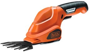 BLACK+DECKER - 3,6V AKU nůžky na keře a trávu, integrovaná baterie, nabíječka GSL200-QW