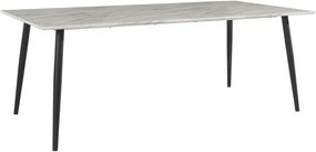 Danish style Jídelní stůl Hulin, 160 cm, mramor