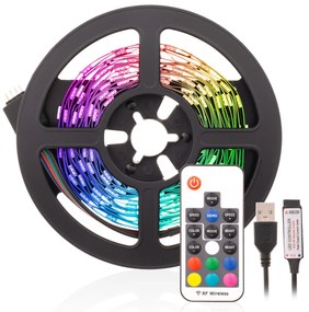 T-LED Sada LED pásku USB RGB 4m 20W Sada LED pásku USB RGB 4m 20W