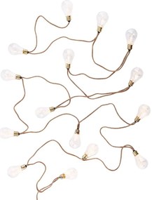 Butlers BULB LIGHTS Světelný řetěz žárovky 15 světel
