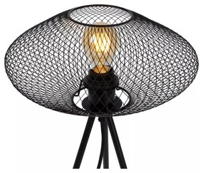 LUCIDE Stolní lampa MESH  průměr 30 cm - 1xE27 - Black