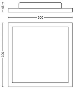 Philips - LED Stmívatelné stropní svítidlo Hue AURELLE LED/19W/230V + DO
