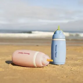 Tommee Tippee Active hrneček s brčkem 266 ml 12m+ růžová