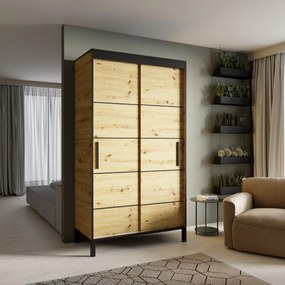 ADRK Furniture Posuvná skříň BELL 120 SW-BLL-120-A