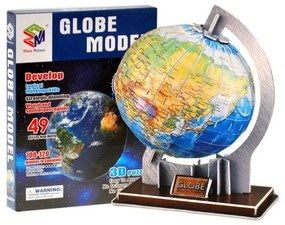 ZA0936 DR 3D puzzle GLOBUS - 49 prvků