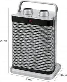 Clatronic HL 3631 / Keramický horkovzdušný ventilátor PTC / 750  1500